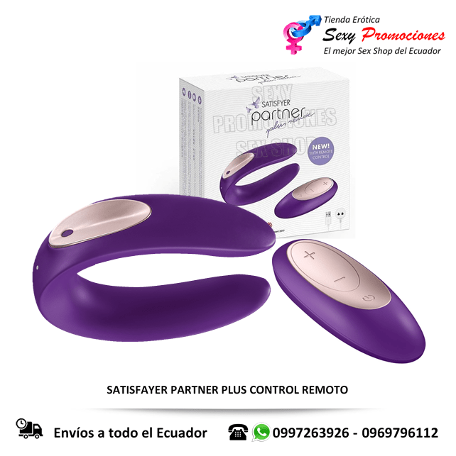 Satisfyer Partner Plus Control Remoto – Importadora Erótica Sex Shop